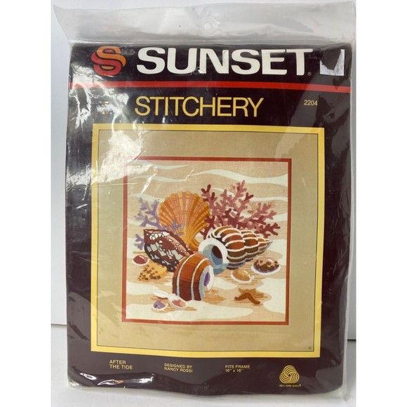 Sunset Stitchery | Accents | Vintage 82 Sunset Stitchery 224 After The ...